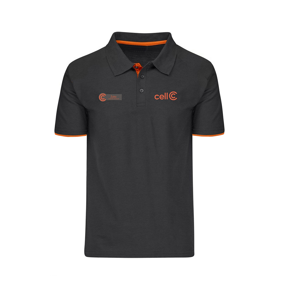 Cell C Mens Short Sleeve Golf Shirt | Cell C Promo Shop